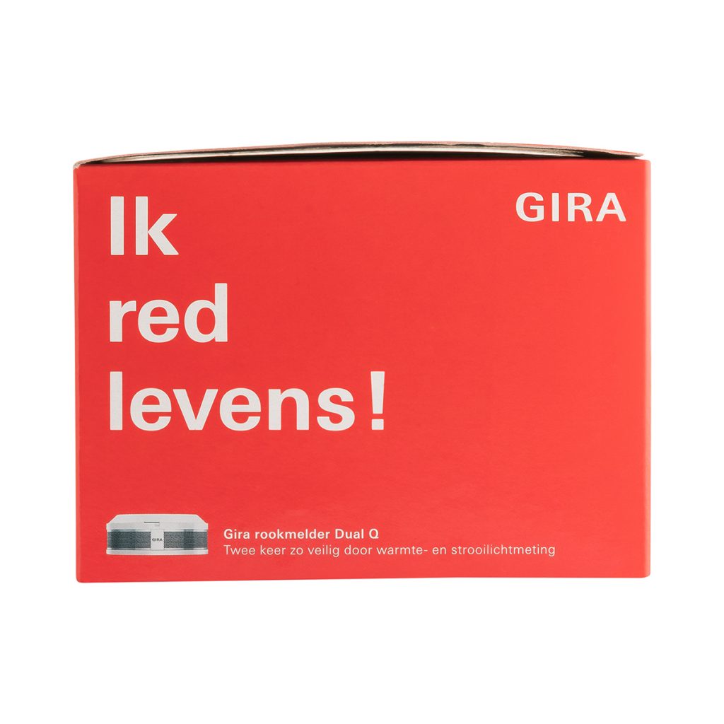 Gira Dual Q-label Hitte en rookmelder 10 jaar 233602 bestellen ...