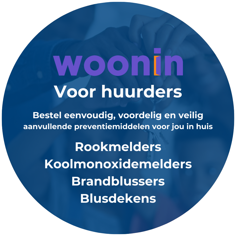 Huurders Woonin | Brandpreventie producten in huis bestellen?
